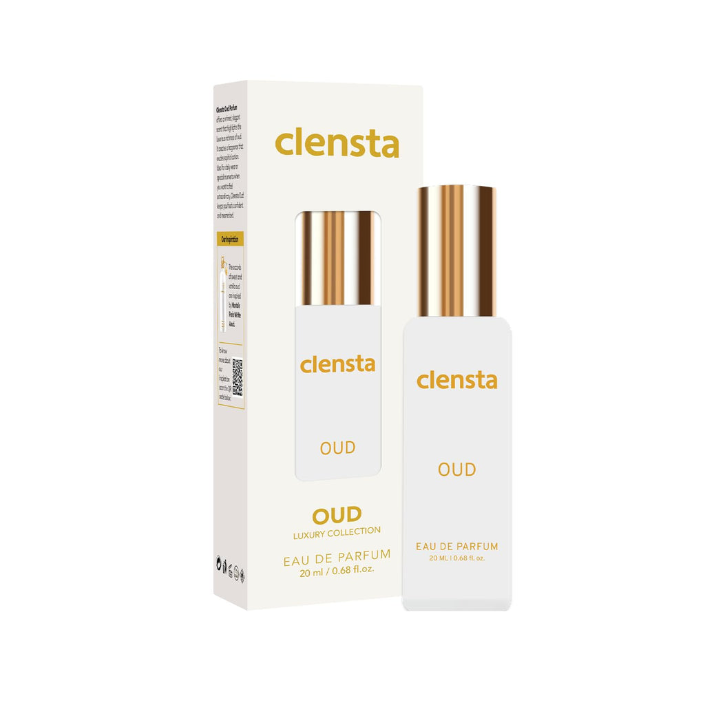 Clensta Luxury Oud Eau De Parfum 20ml EDP Perfume for Man Long Lasting