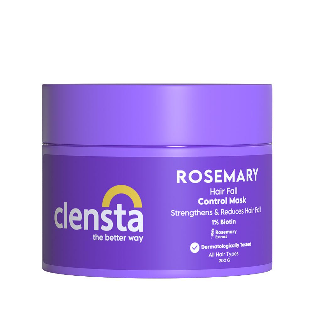 Rosemary Hair Fall Control Mask With 1% Biotin For Promoting Hair Grow
